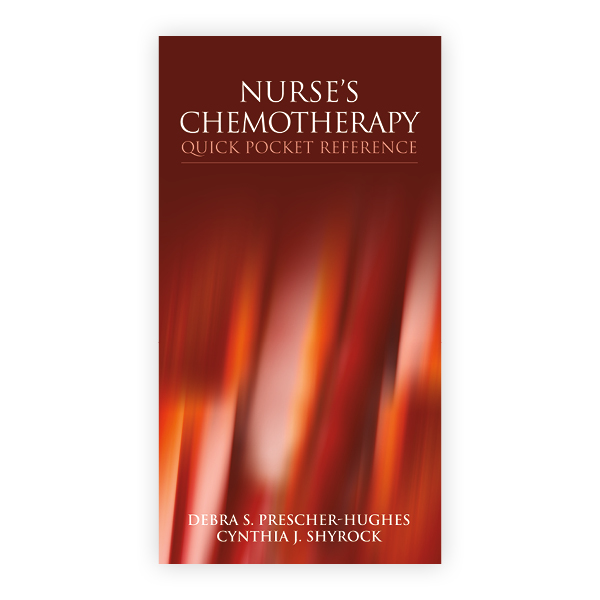 Nurse's Chemotherapy Quick Pocket Reference: 9780763758240
