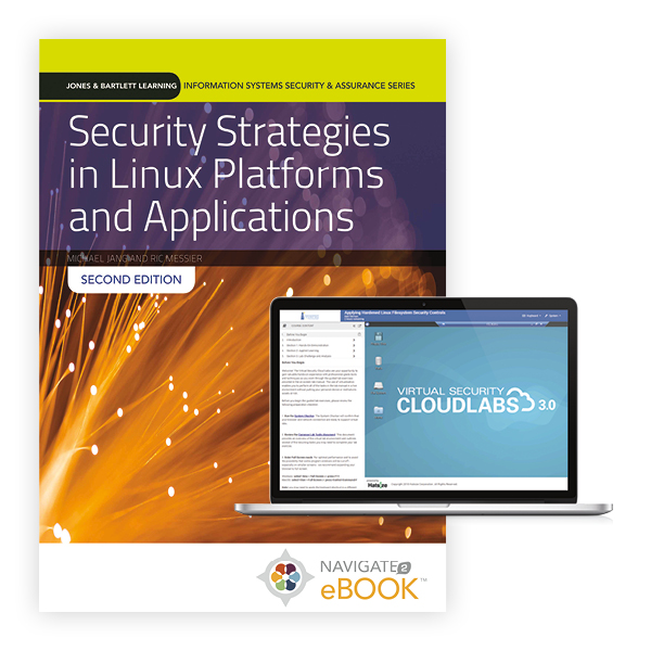 Navigate eBook Access for Security Strategies in Linux Platforms and Applications with Cloud Lab ...