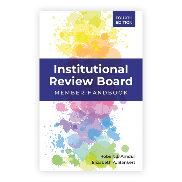 Study Guide for Institutional Review Board Management and Function
