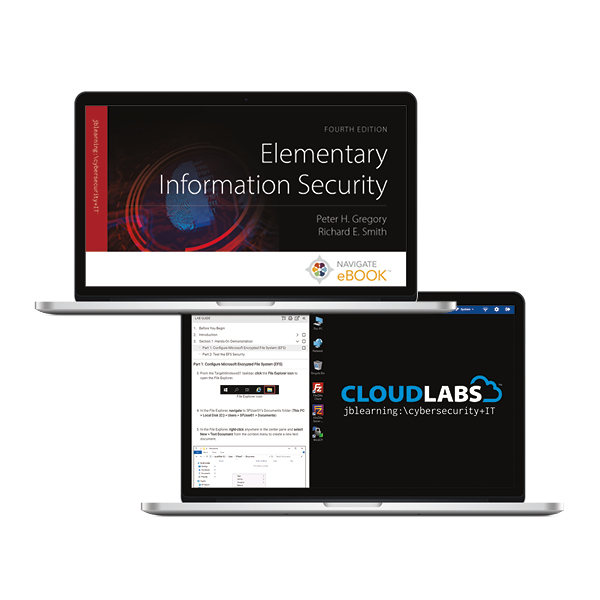 Navigate eBook for Elementary Information Security with Cloud Labs: 9781284305937